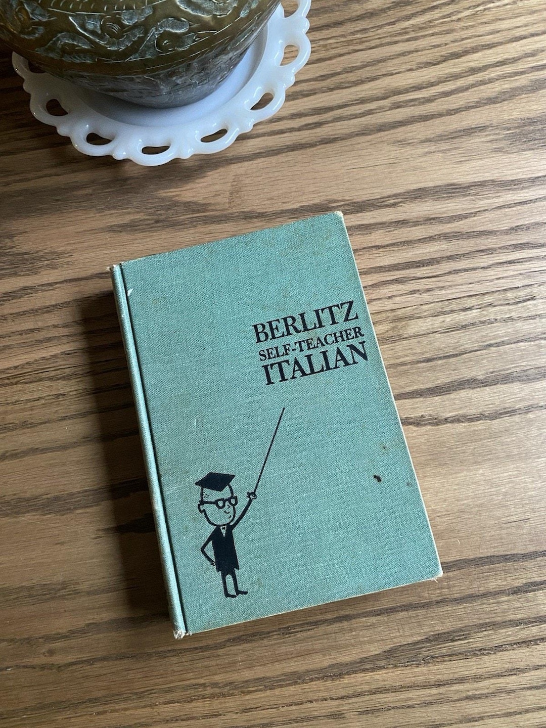 Vintage 1950 Berlitz Self-teacher Italian Hardcover Languages of ...