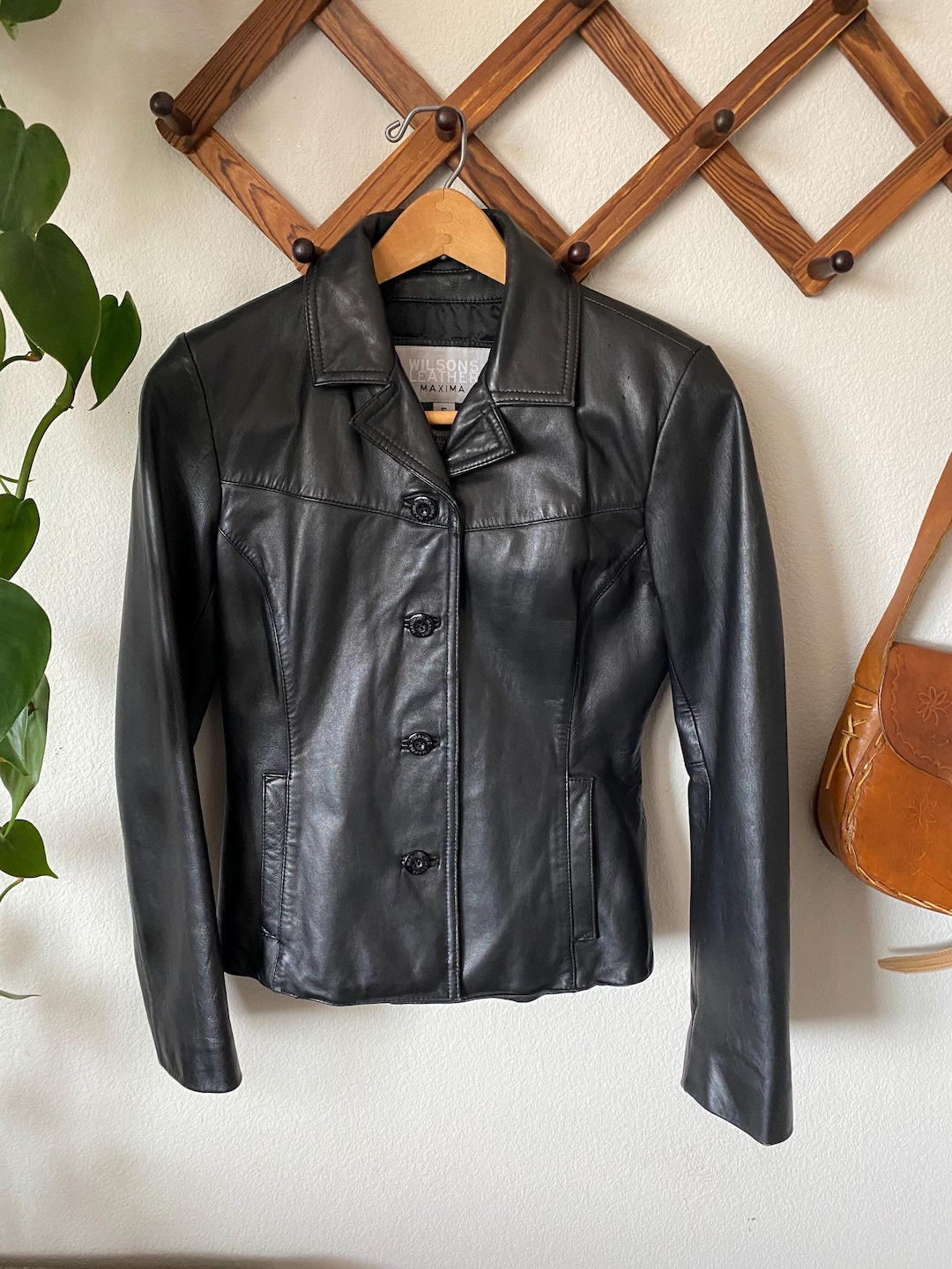 Vintage Wilson's Maxima Leather Jacket: Women's Small - Etsy