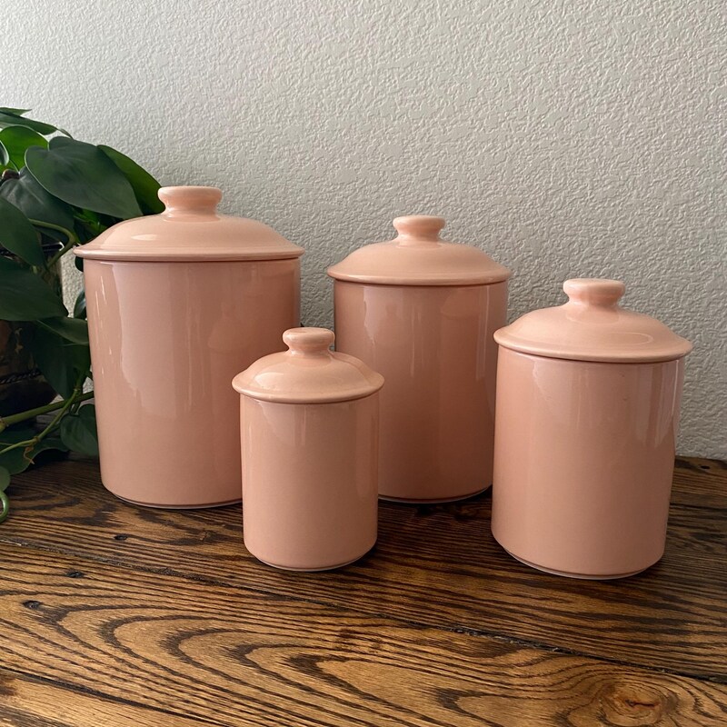 Retro Canister Set - Etsy