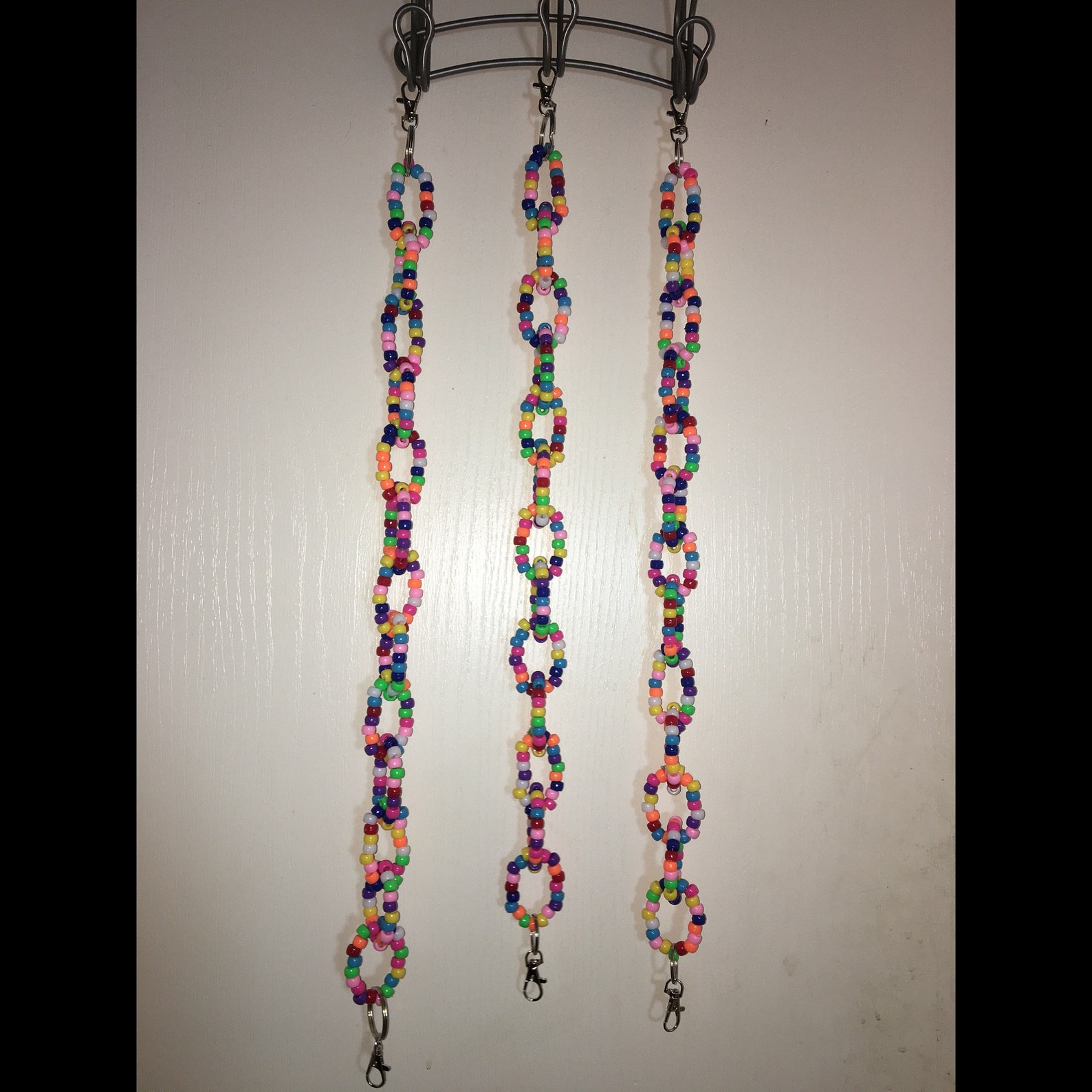 Random Colored Kandi Chain Accessories - Etsy