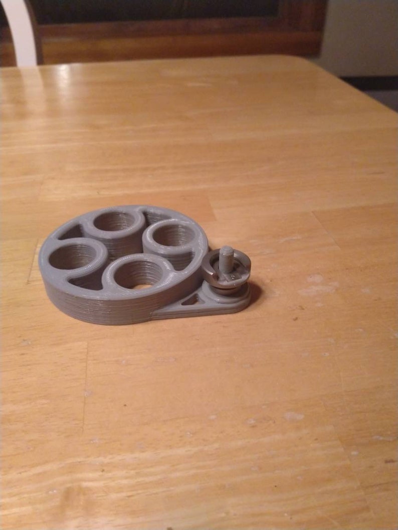 3D Printed Lee Turret Holder for 3 or 4 Hole Turrets - Reloading ...