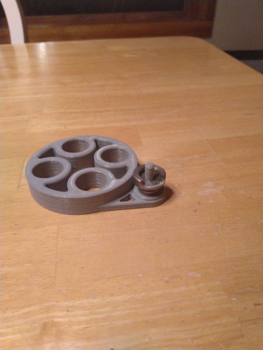 3D Printed Lee Turret Holder for 3 or 4 Hole Turrets - Reloading ...