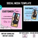 Customer Cam Social Media Flyer Client Selfie Social Media Flyer ...