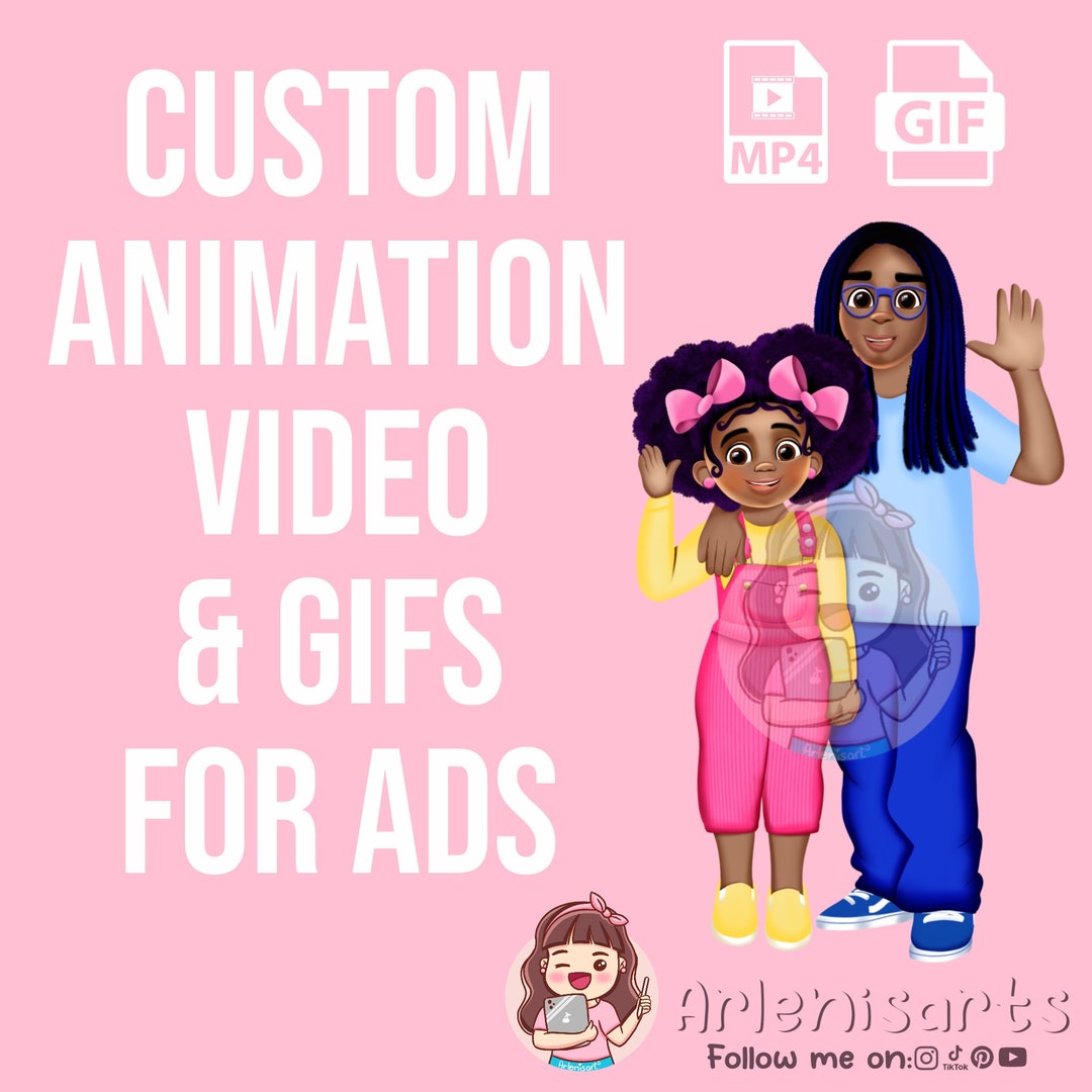 Custom Animation and Gif for Ads. Instagram Advertising, Personalized ...