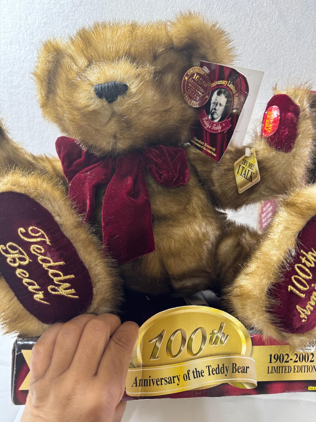 2* 100TH Anniversary of the Teddy Bear Limited Edition Plush + Book ...