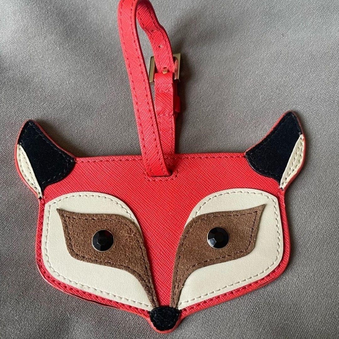 NWT Vintage Rare Y2K Rare Kate Spade Fox Luggage Tag - Etsy