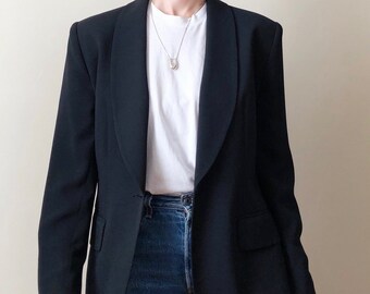 Black blazer | Etsy