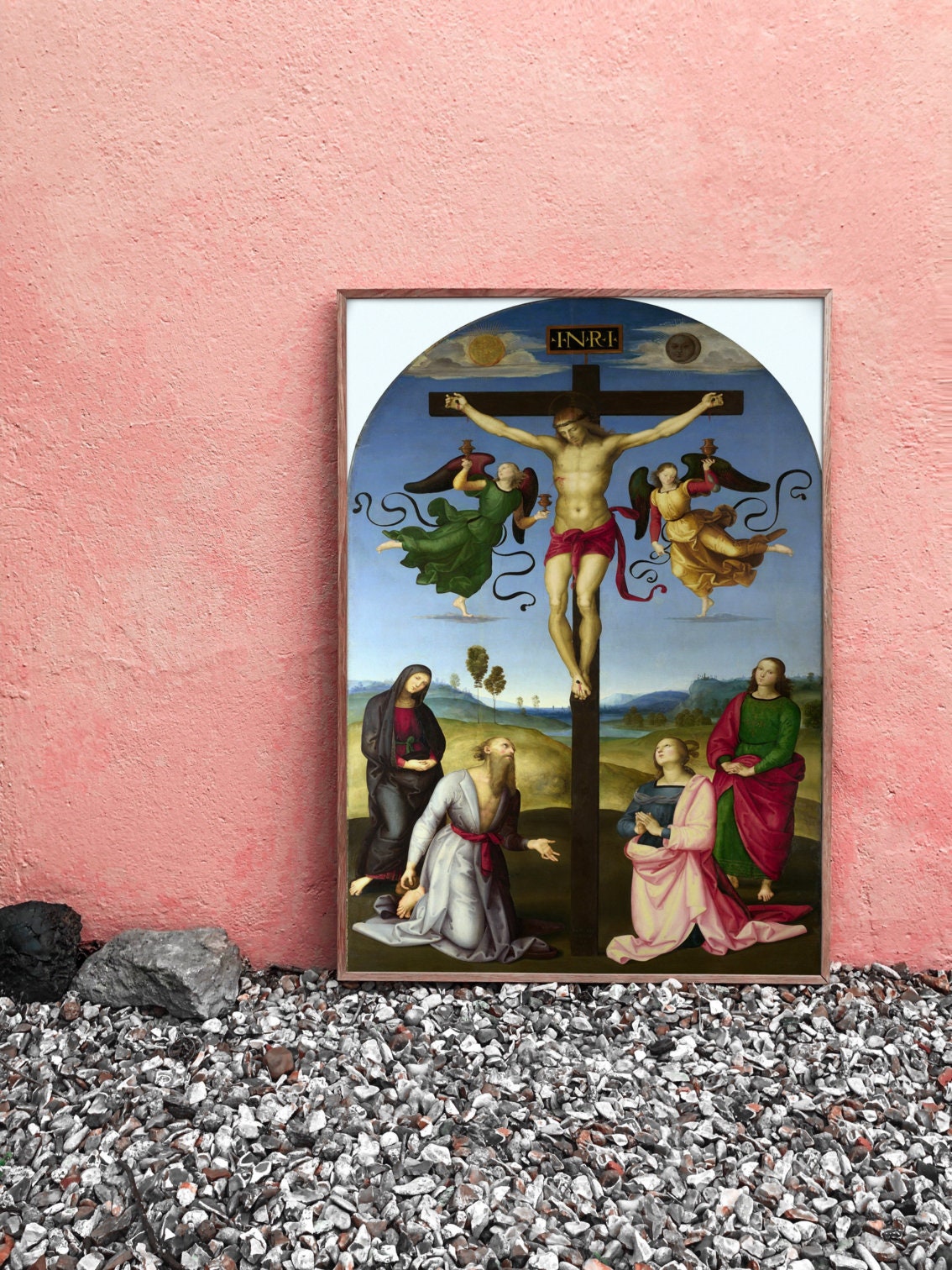 Mond Crucifixion Raphaelby Raffaello Sanzio Da Urbino - Etsy