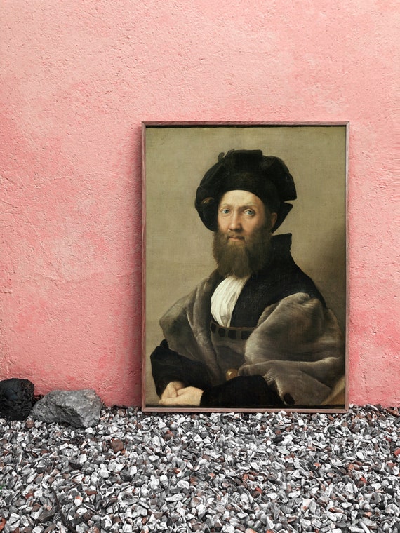 Portrait of Baldassare Castiglione Raphael by Raffaello - Etsy