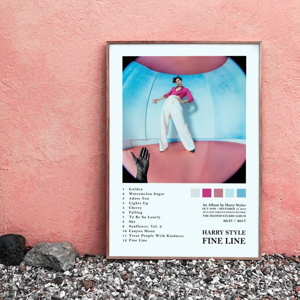 Harry Styles Album Cover Art - Etsy