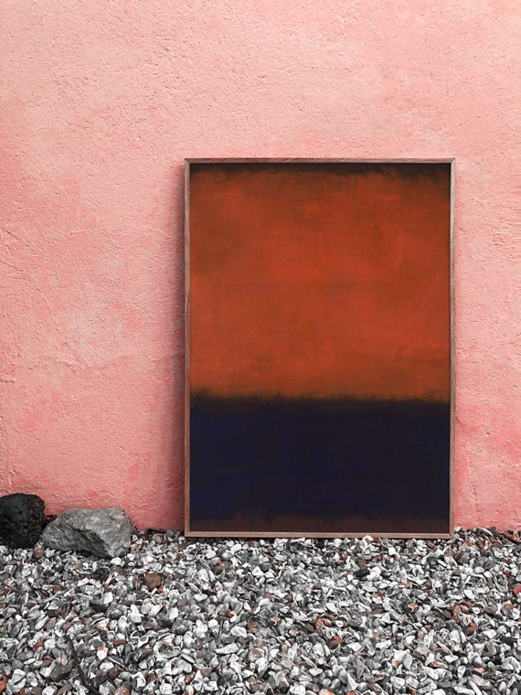 No. 14 by Mark Rothko Exhibition Poster Gallery Framed Gift - Etsy
