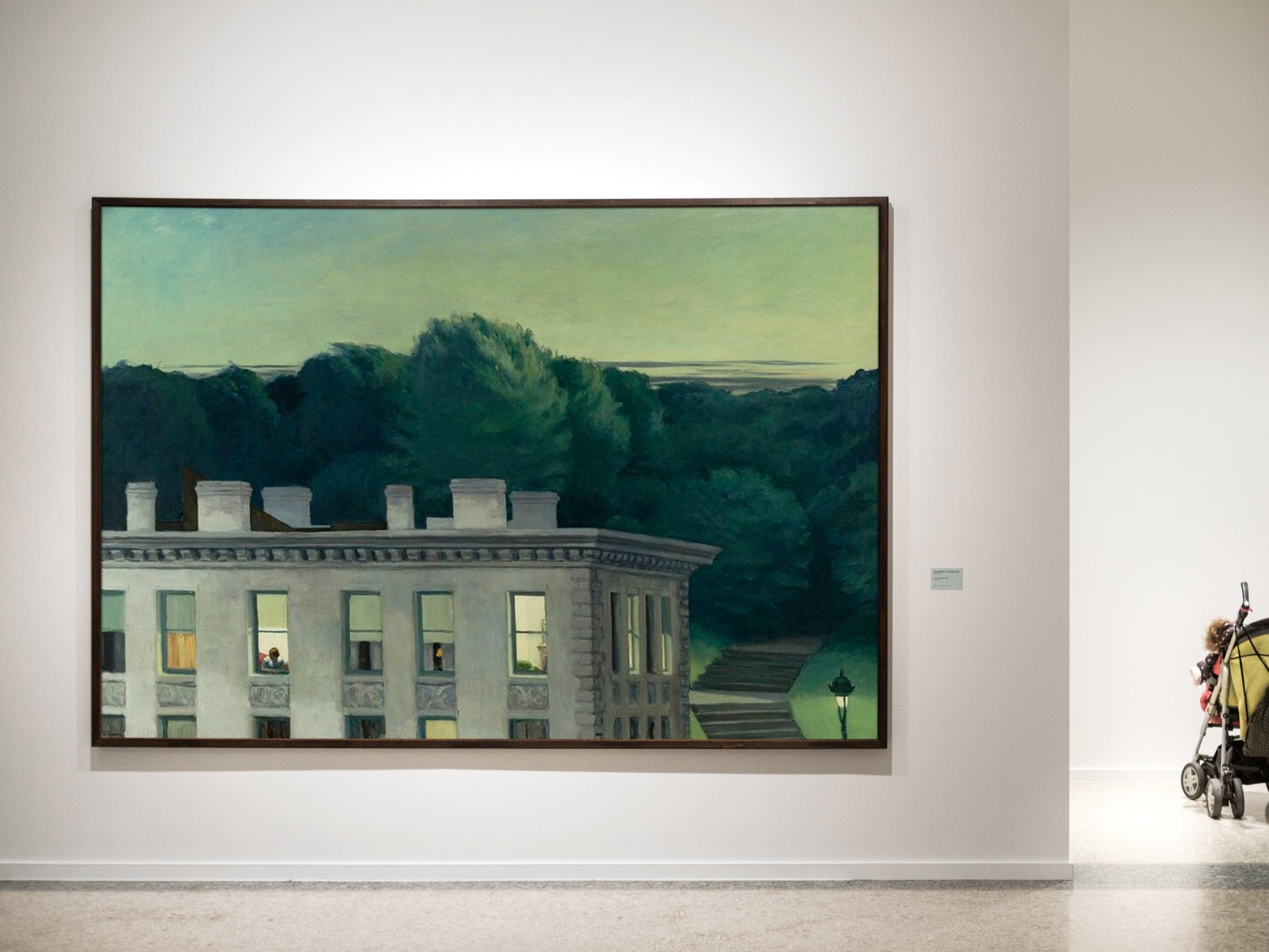 House at Dusk, by Edward Hopper, Nighthawk, New York Movie, Exhibition ...