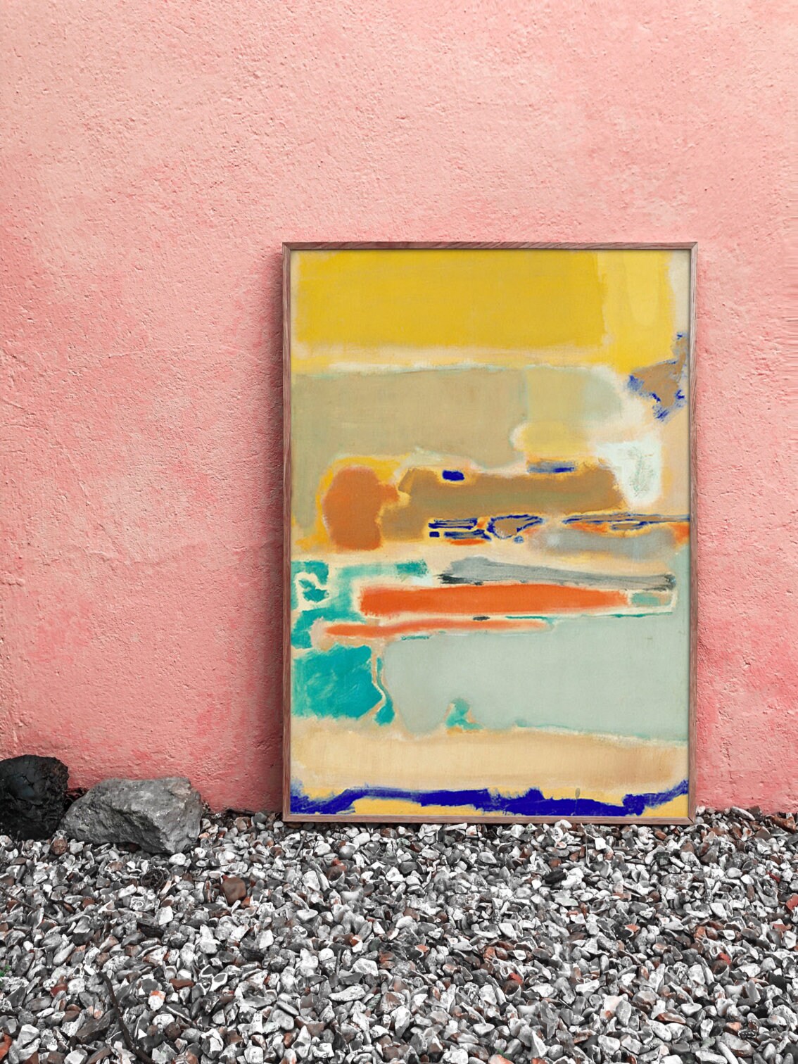 Multiform by Mark Rothko Exhibition Poster Gallery Framed - Etsy