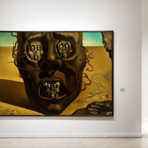 Salvador Dali Face of War - Etsy