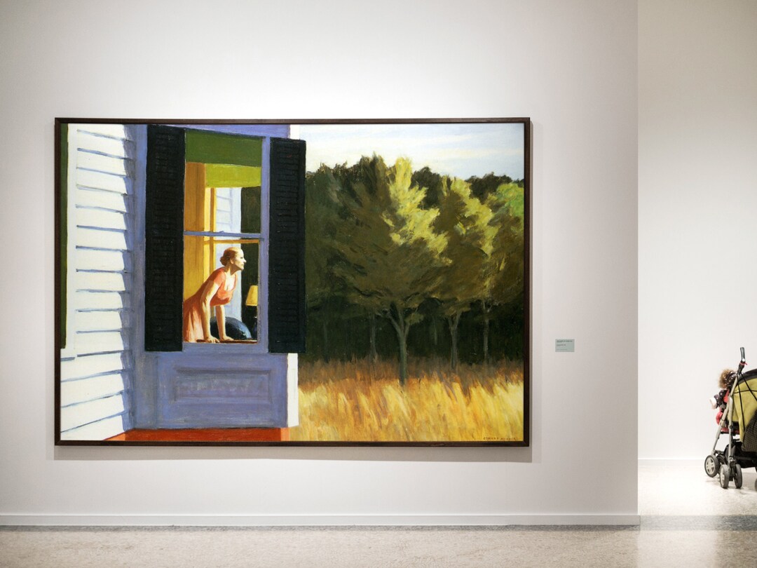 Cape Cod Morning, by Edward Hopper, Nighthawk, New York Movie ...