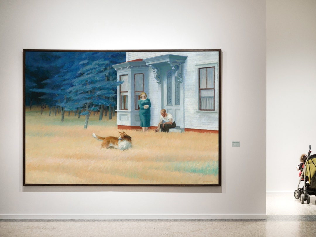 Cape Cod Evening by Edward Hopper Nighthawk New York Movie - Etsy