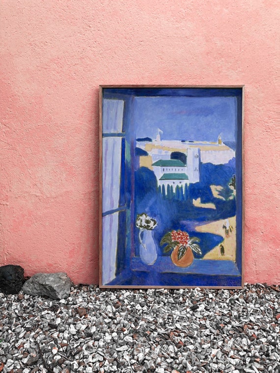 Window at Tangier Painting by Artist: Henri Matisse Gallery | Etsy