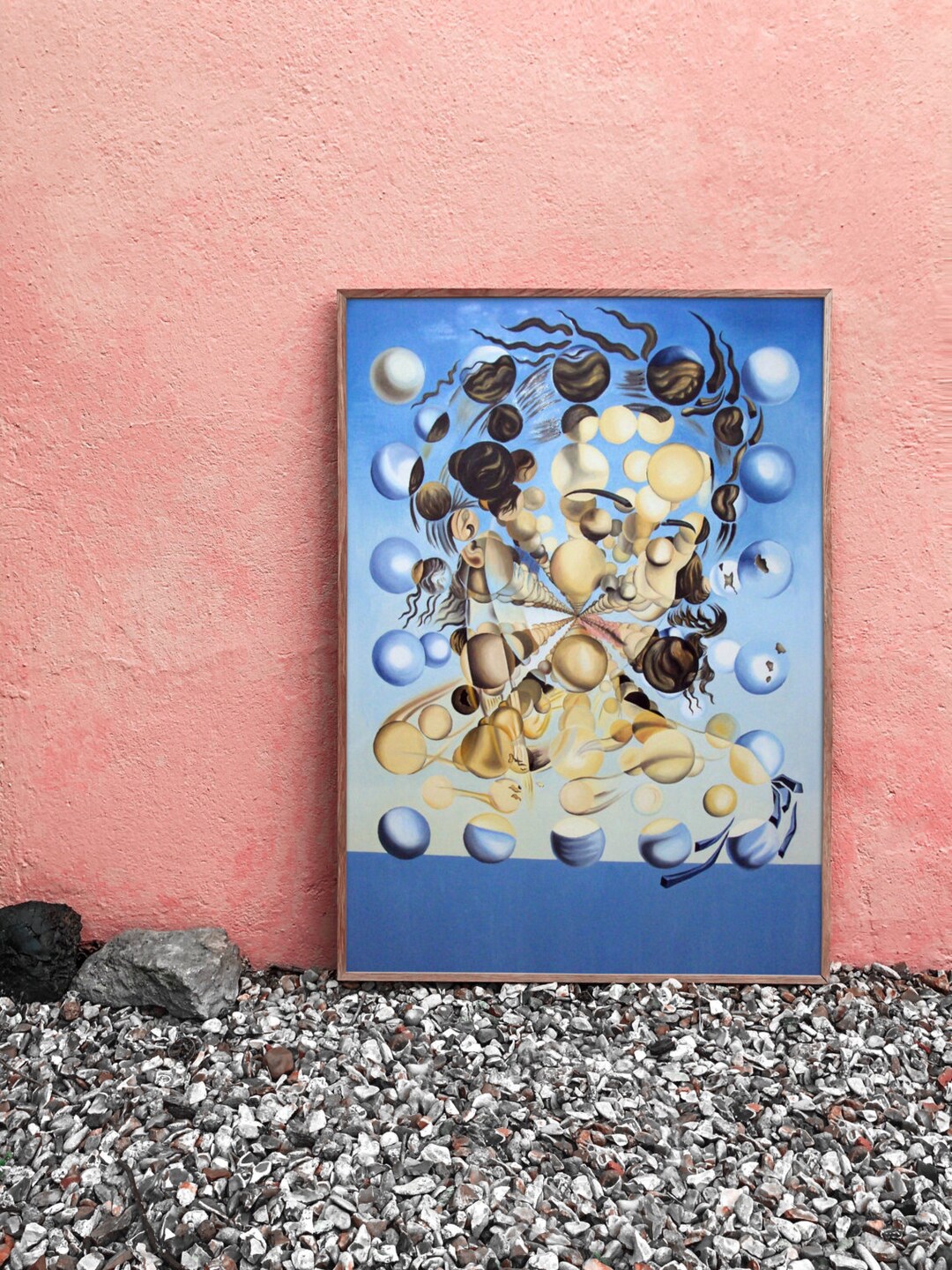 Galatea of the Spheres Salvador Dali Gallery Framed Gift - Etsy