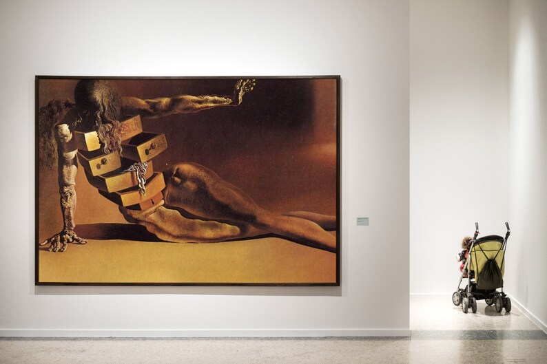 The Anthropomorphic Cabinet, Salvador Dali, Gallery Framed Gift, Museum ...