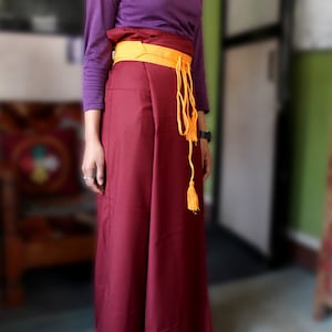 Tibetan Buddhist Monk Robe With Belt Kasaya - Etsy