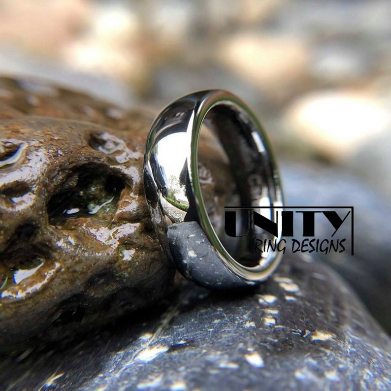 Silver Tungsten Ring NEVER SCRATCH Classic Tungsten Ring - Etsy