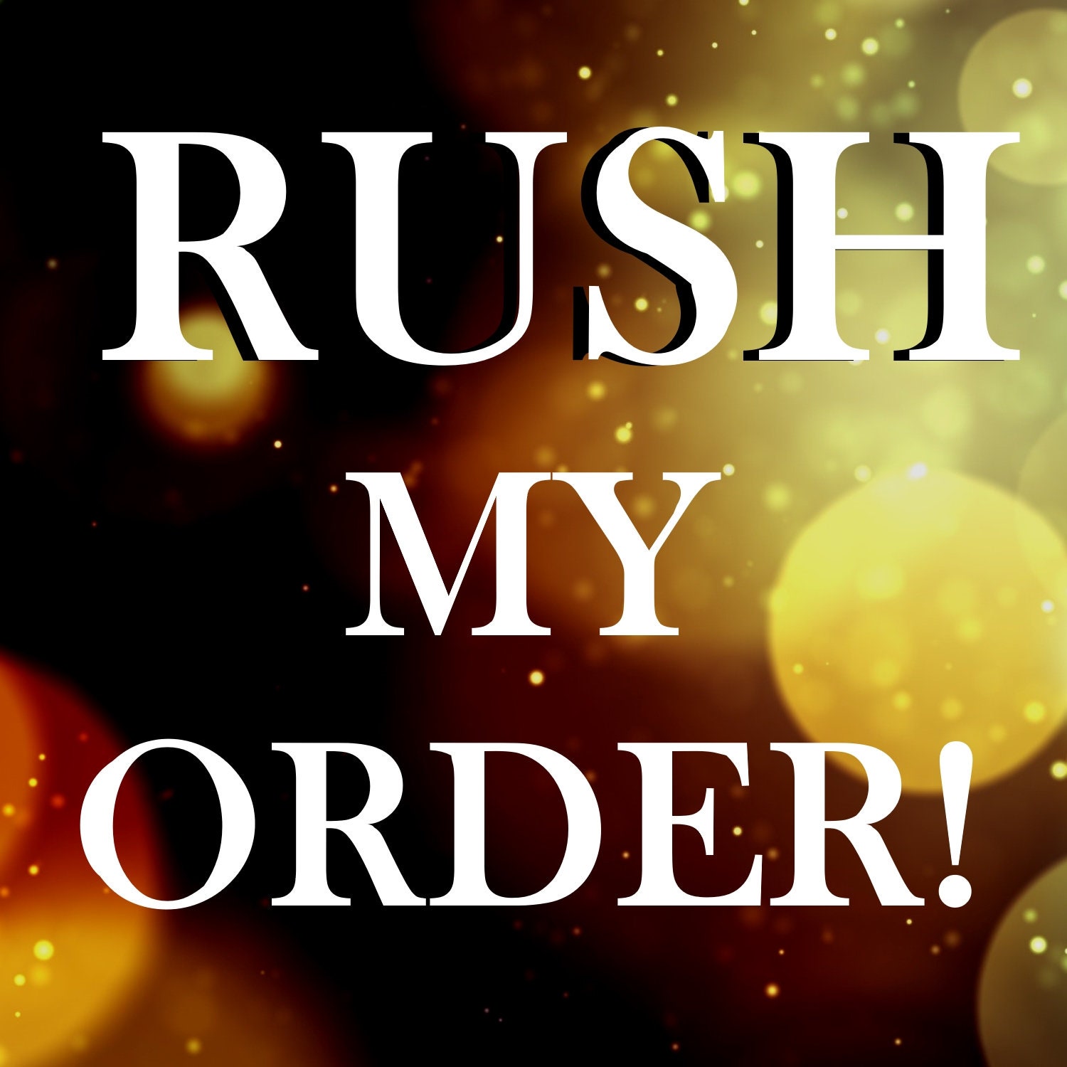 Rush My Order Service Upgrade - Etsy