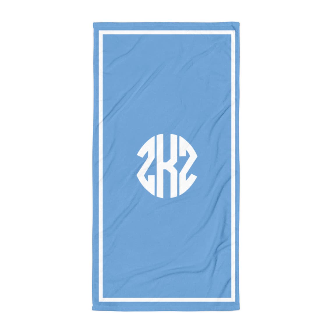 Name Initials Beach Towel Personalized Beach Towel Name - Etsy