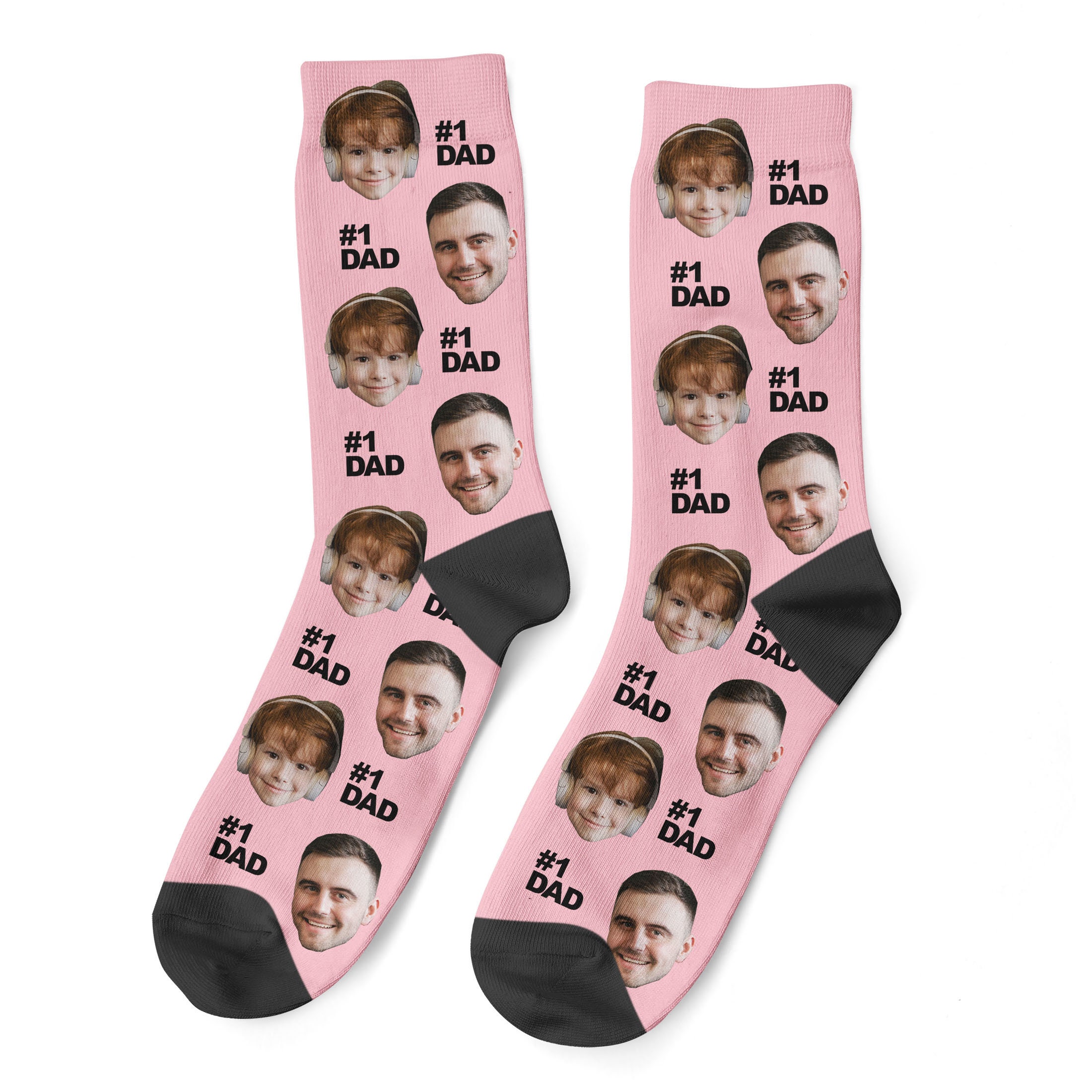 Best 1 Dad Socks Father's Day Gift Gift for Dad Best - Etsy