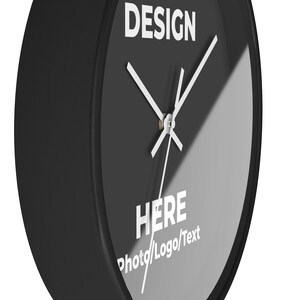 Custom Wall Clock, Personalized Wall Clock, Design Your Wall Clock ...