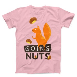 Going Nuts T-shirt, Squirrel T-shirt - Etsy