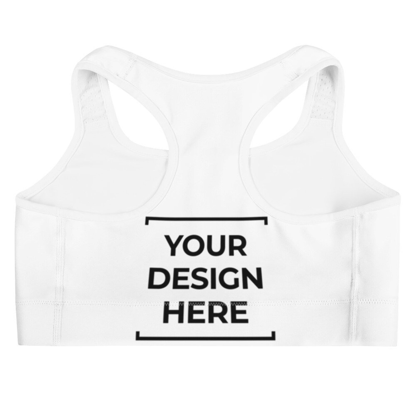 Custom Sports Bra Personalized Sports Bra Custom Text Bra | Etsy