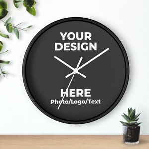 Custom Wall Clock, Personalized Wall Clock, Design Your Wall Clock ...
