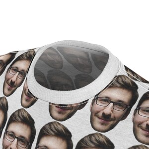 Custom Face T-shirt, Best Birthday Gift, Friend Photo Face T-shirt, Dad ...