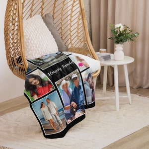 Custom Designed Blanket, Personalized Photo Soft Blanket, Sherpa ...