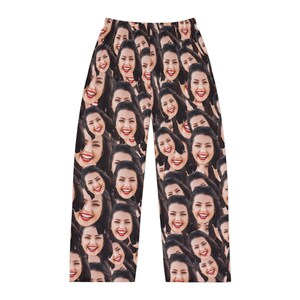 Custom Men's Face Pajama Pants, Photo Pajama, Gifts for Him, Gift for ...