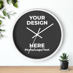 Custom Wall Clock, Personalized Wall Clock, Design Your Wall Clock ...