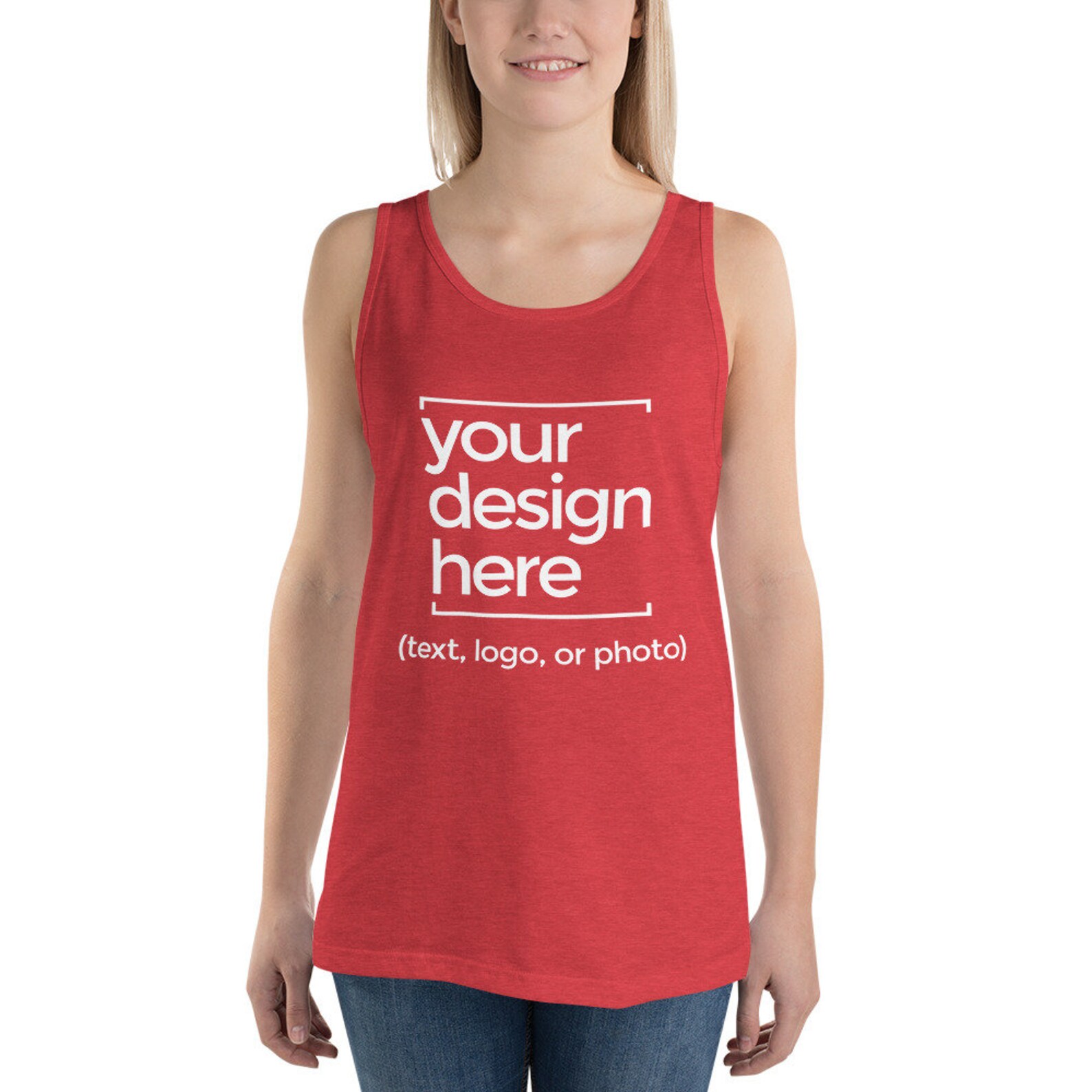 Picture Personalized Adult Tank Top Custom Designed Tank Top | Etsy