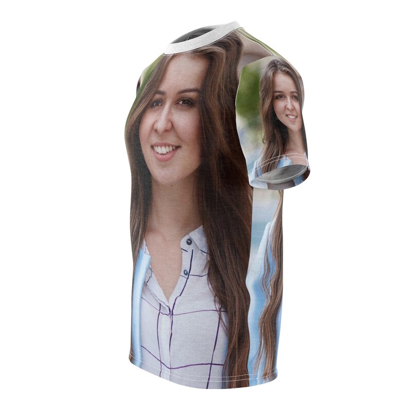 Custom Photo T-shirt Personalized All Over Print Shirt - Etsy