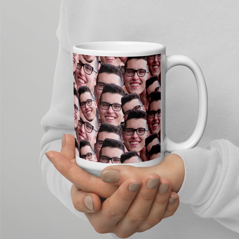 Crazy Face Mug Photo Mug Picture Mug Funny Faces Mug - Etsy