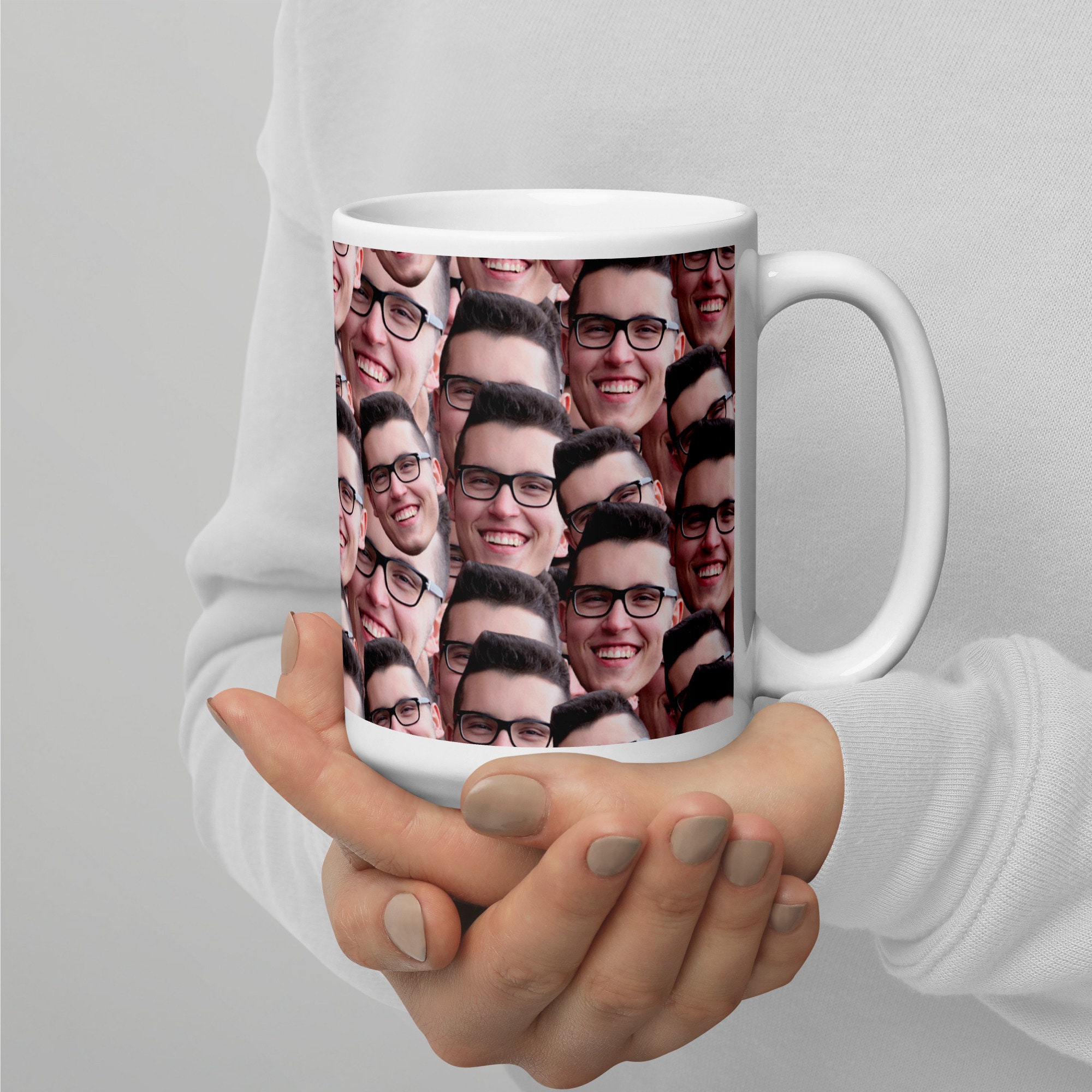Crazy Face Mug Photo Mug Picture Mug Funny Faces Mug - Etsy