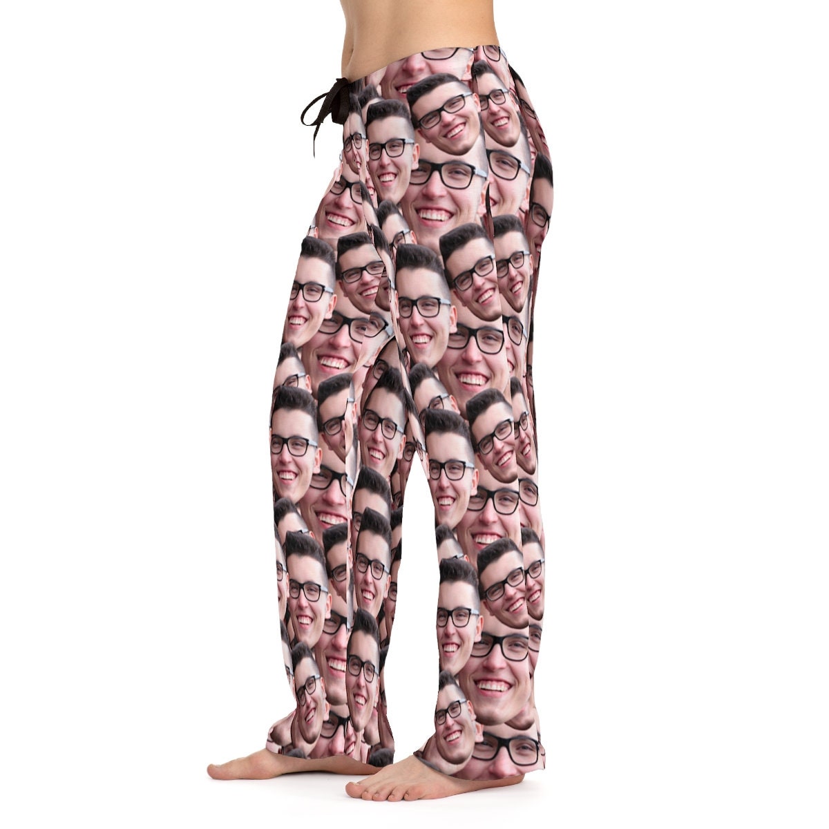 Custom Faces Women's Pajama Pants Photo Pajamas - Etsy