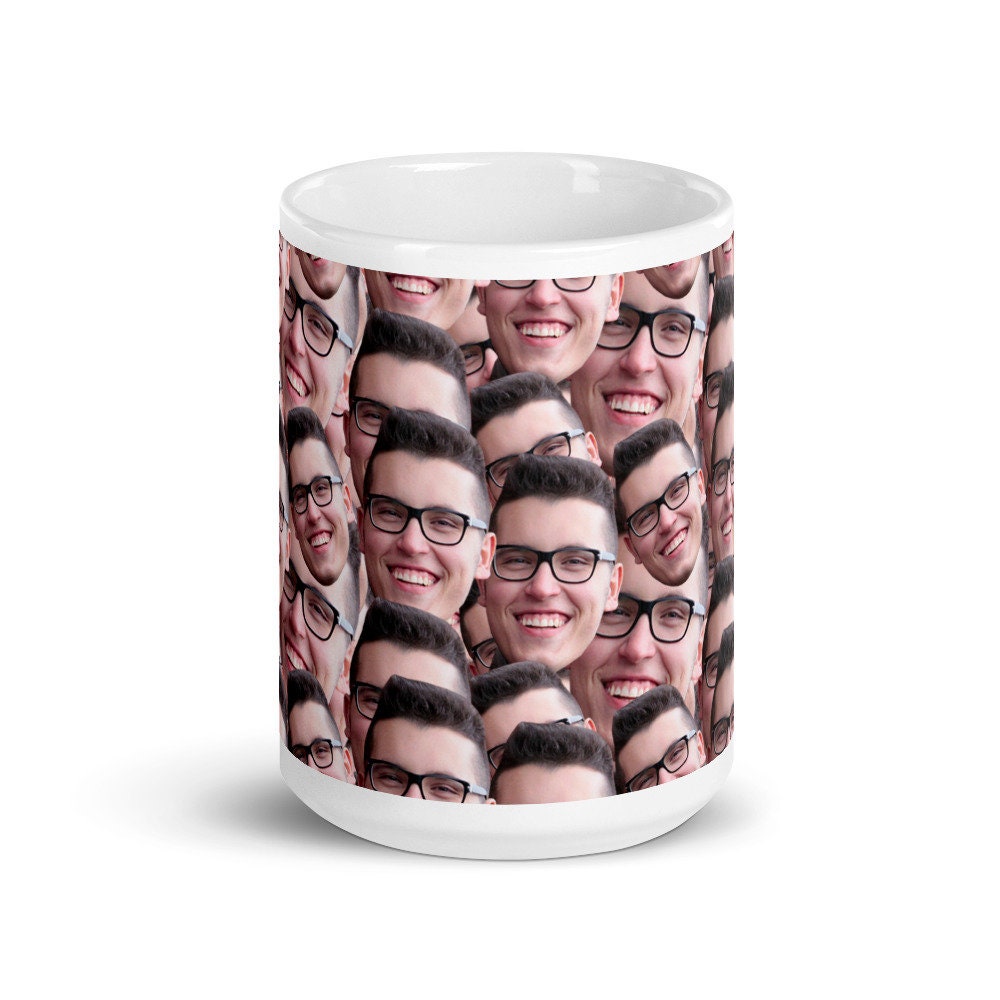 Crazy Face Mug Photo Mug Picture Mug Funny Faces Mug - Etsy