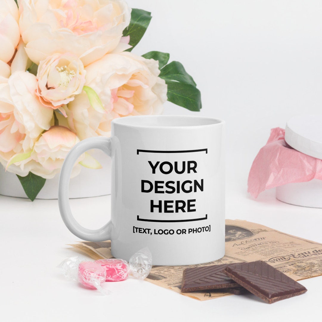 Custom Mug, Photo Mug, Logo Mug, Personalized Gift, Personalized Coffee ...