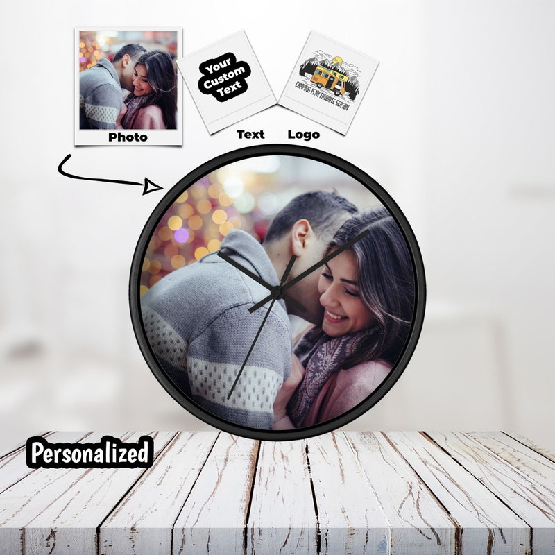 Custom Wall Clock - Etsy