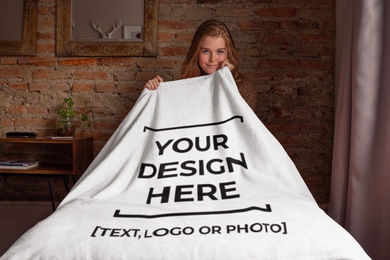 Custom Designed Blanket Personalized Photo Soft Blanket - Etsy