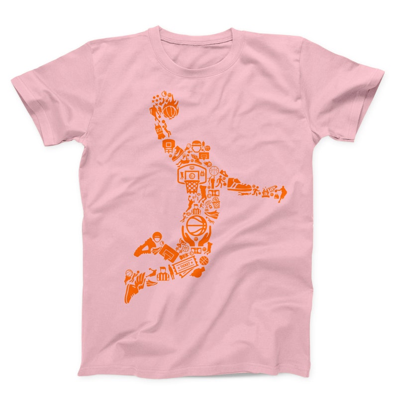 Basketball Player T-shirt Basketball Creative Player Shirt - Etsy