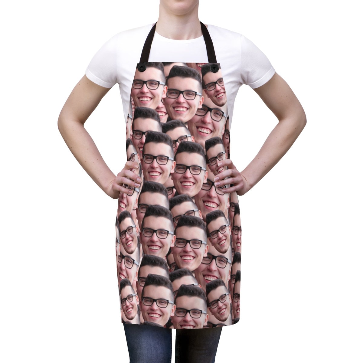 Custom Photo Apron Personalized Face Apron Funny Kitchen - Etsy