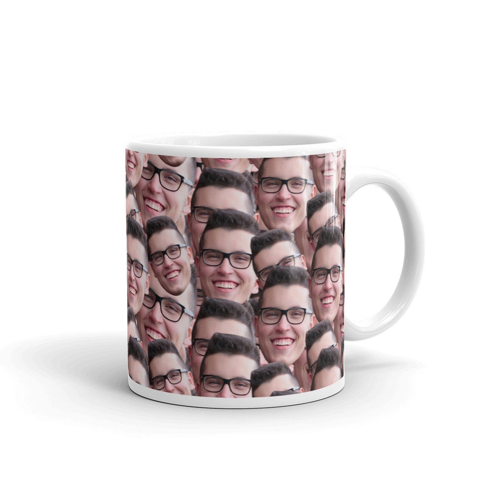 Crazy Face Mug Photo Mug Picture Mug Funny Faces Mug - Etsy