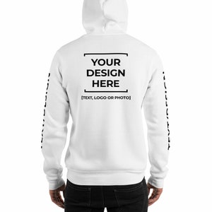 Custom Hoodie, Photo Hoodie, Custom Text Sweatshirt, Logo Hoodie ...
