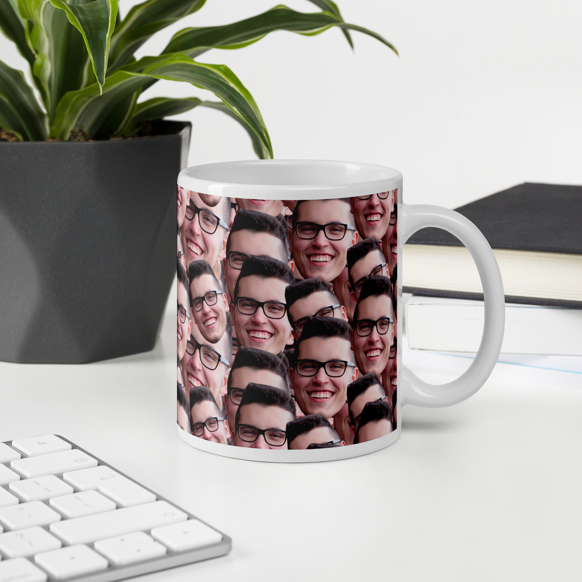 Crazy Face Mug Photo Mug Picture Mug Funny Faces Mug - Etsy